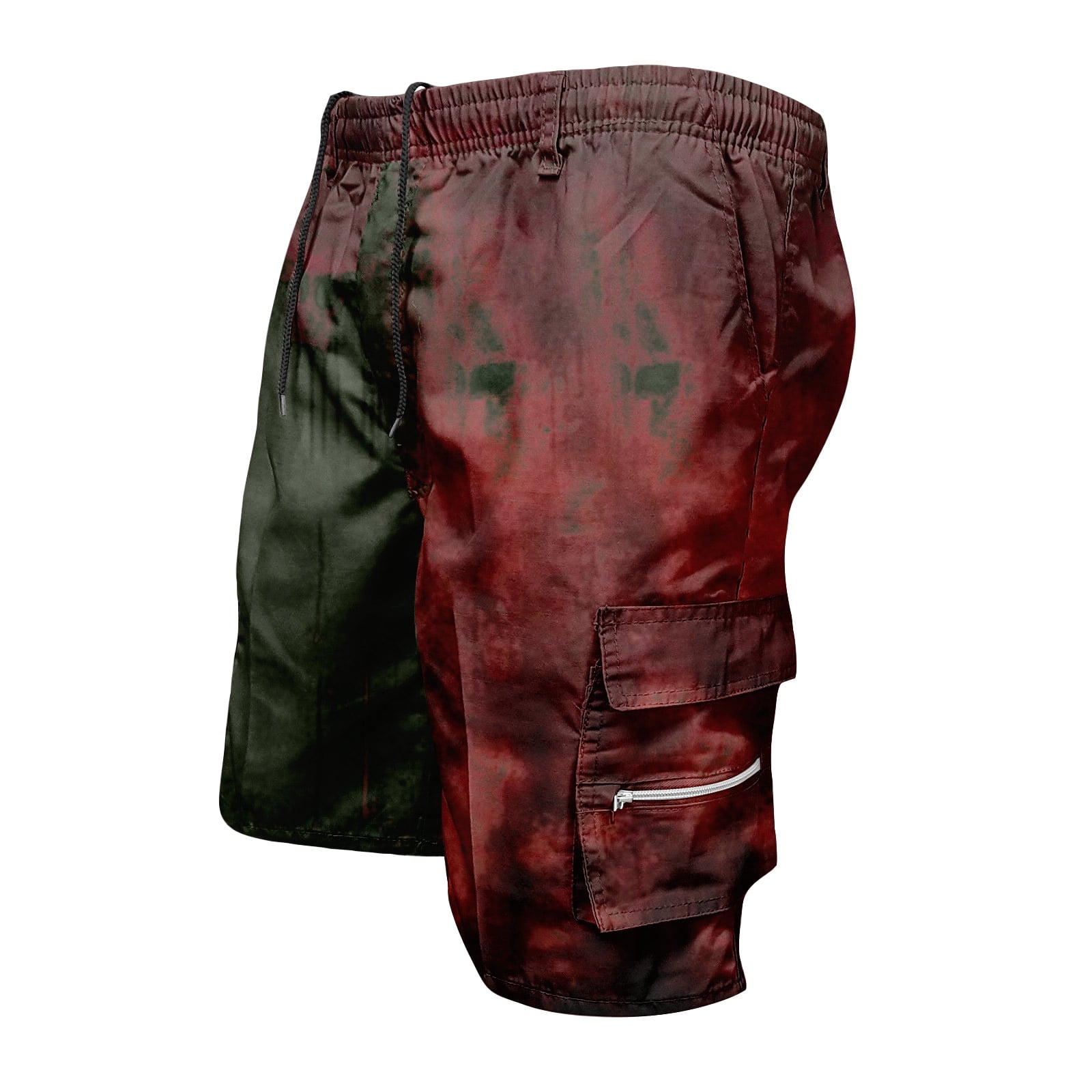 BRANROY Men's Halloween Drawstring Cargo Shorts - Lightweight ...