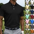 BRANROY Men's Polo Shirts Short Sleeve – Solid Color Business Casual ...