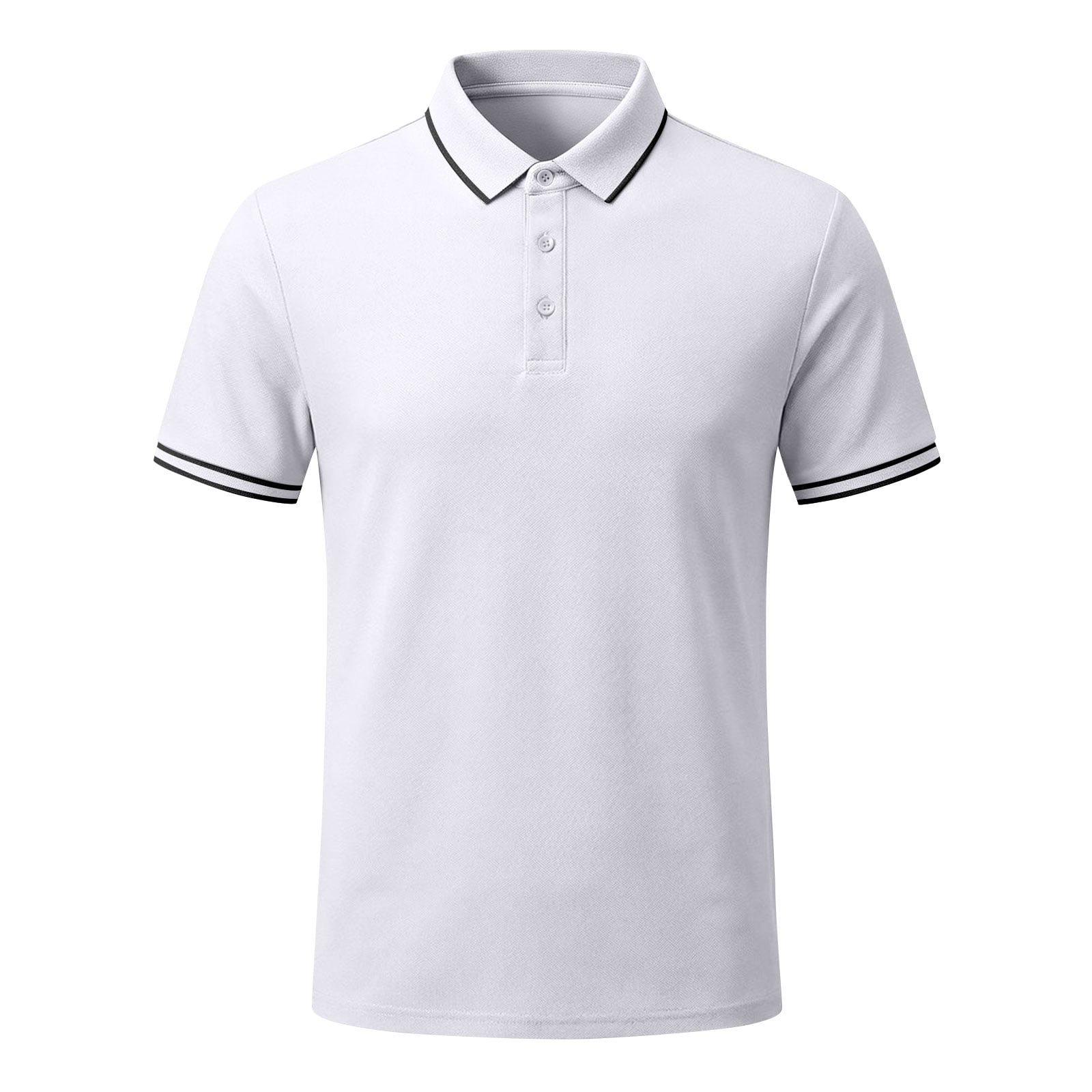 BRANROY Men's Slim Fit Polo Shirts - Modern Breathable Lightweight Slim ...