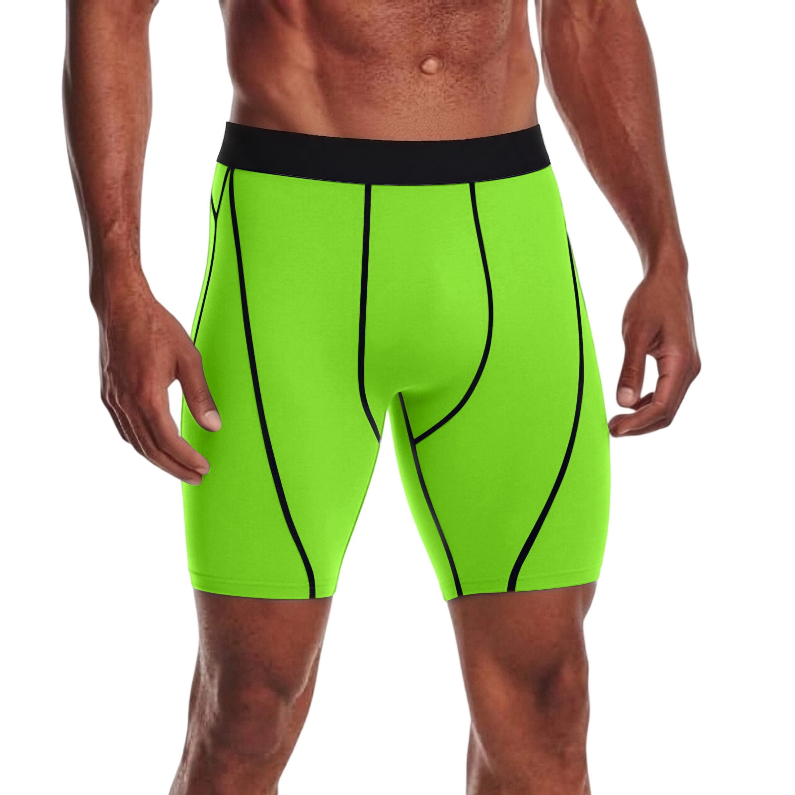BRANROY Men's Triathlon Swim Sport Shorts - Breathable Tight Fit ...