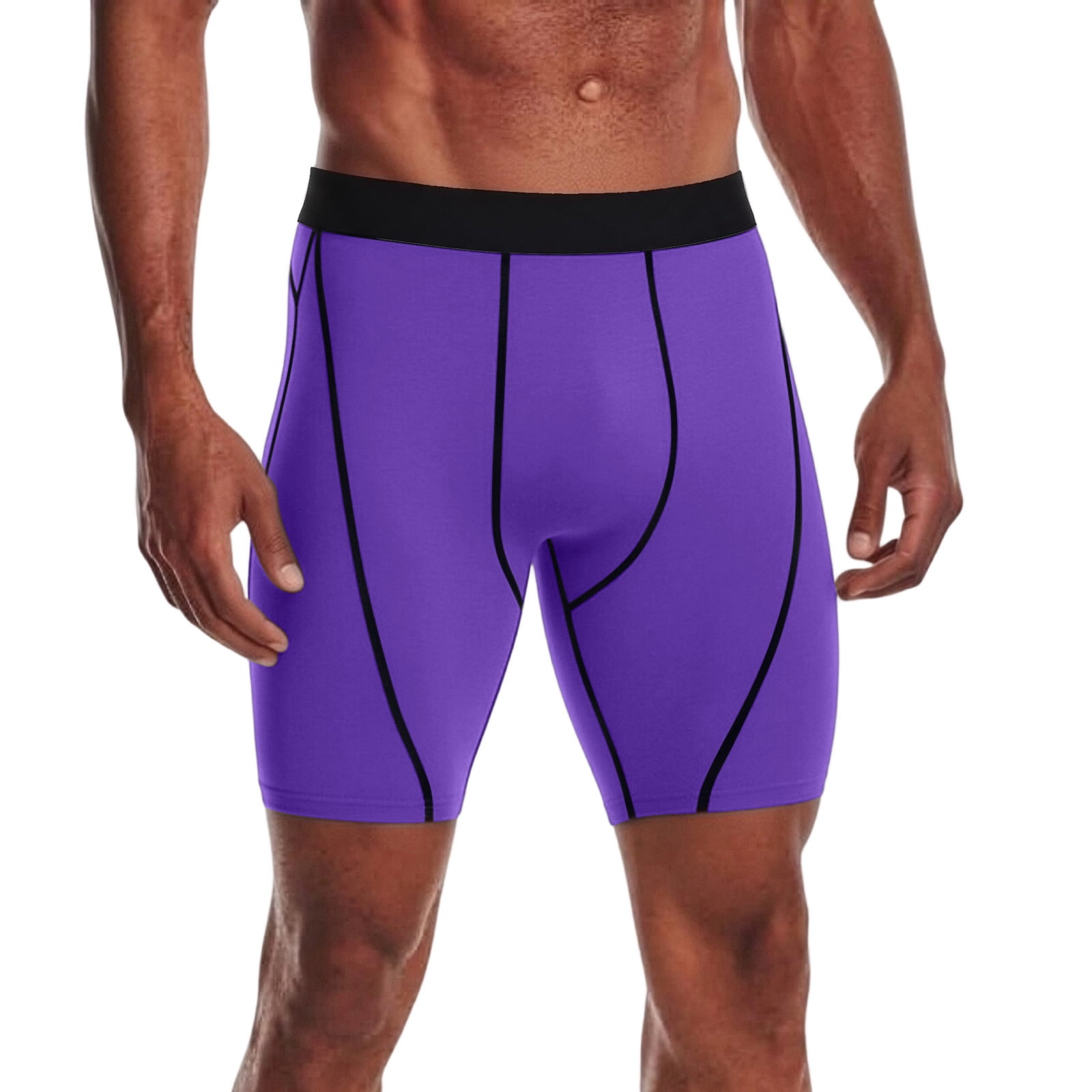 BRANROY Men's Triathlon Swim Sport Shorts - Breathable Tight Fit ...