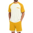 BRANROY Mens Pajamas Set Lightweight Soft - Pijamas Para Hombres Summer ...