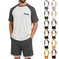 BRANROY Mens Pajamas Set Soft Summer - Pajamas for Men Lightweight ...