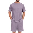 BRANROY Pajamas for Men Soft Summer - Mens Pajamas Set Lightweight ...
