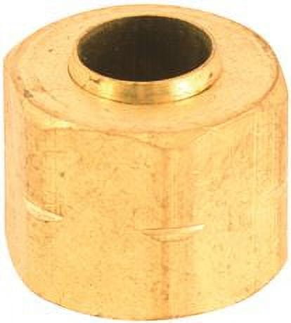 BRASS COMPRESSION NUT WITH CAPTURED SLEEVE 1/4 IN per 50 Each - Walmart.com