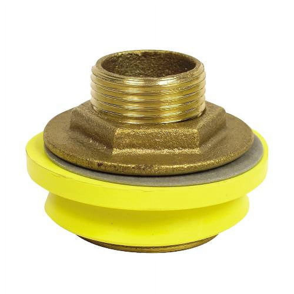BRASS URINAL SPUD COMPLETE 1" X 3/4" #4 per 8 Each - Walmart.com
