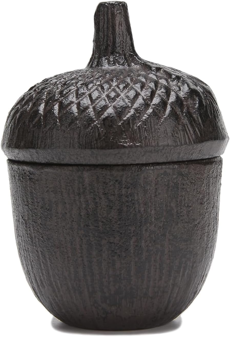 BRASSTAR Cast Iron Vertical Design Key Hider Acorn Molding Key Box for ...