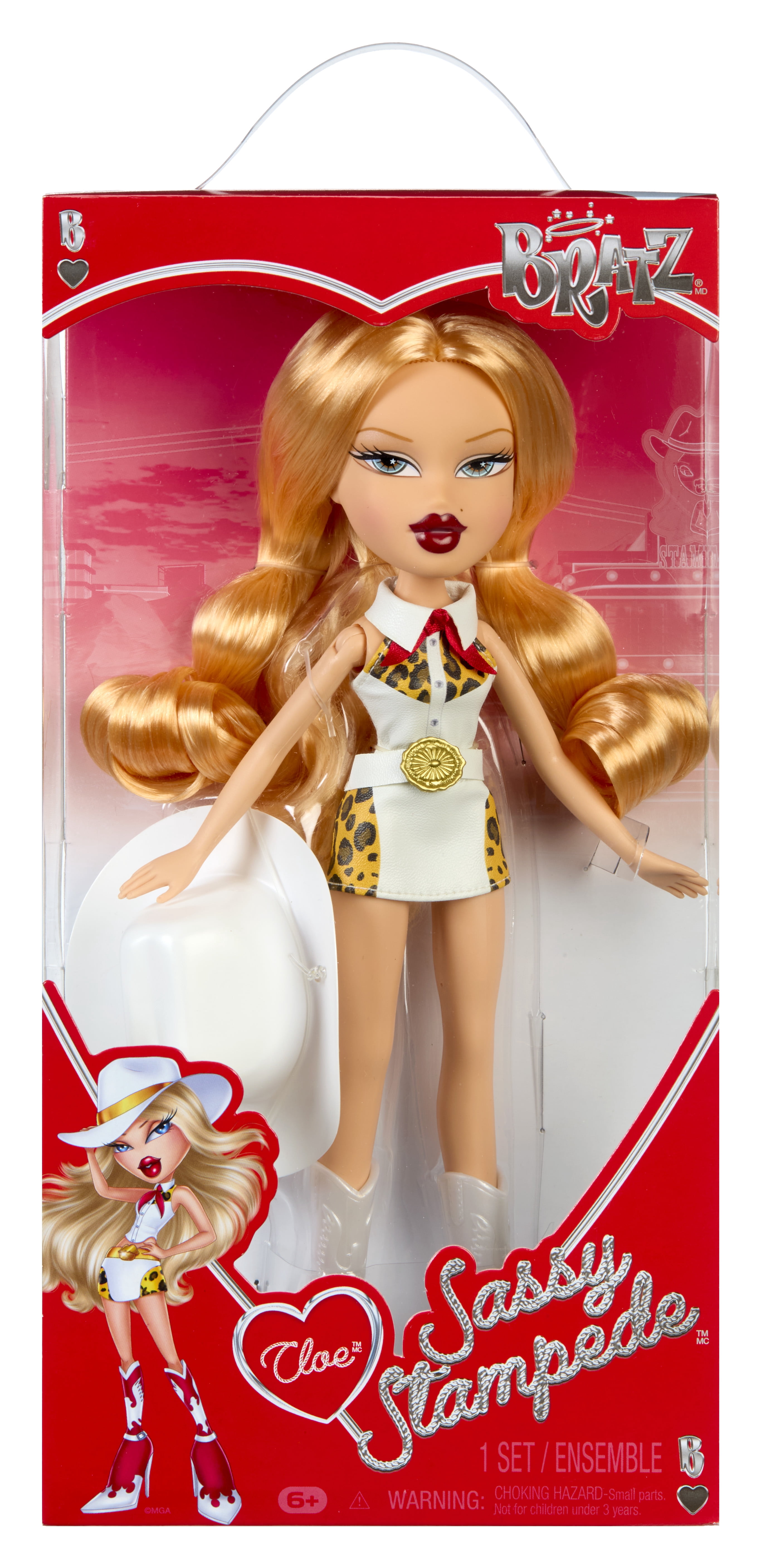 Bratz Sassy Stampede Cloe Fashion Doll with Accessories: Western ...