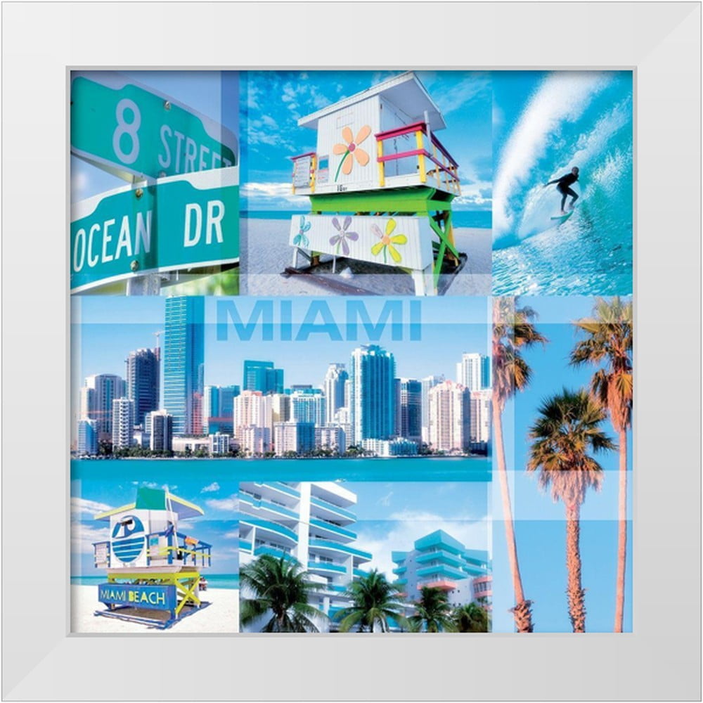 BRAUN Studio 12x12 White Modern Wood Framed Museum Art Print Titled ...