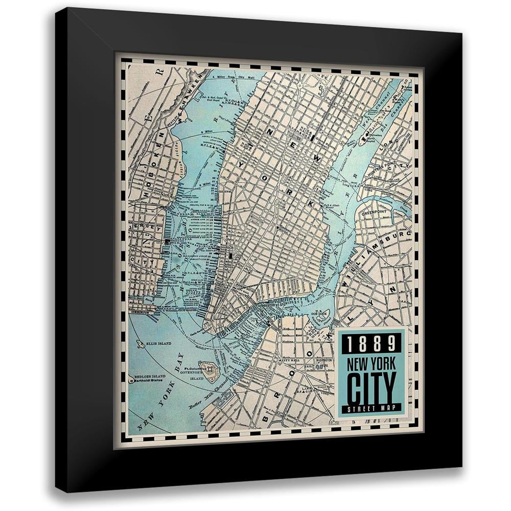 BRAUN Studio 12x14 Black Modern Framed Museum Art Print Titled - New ...