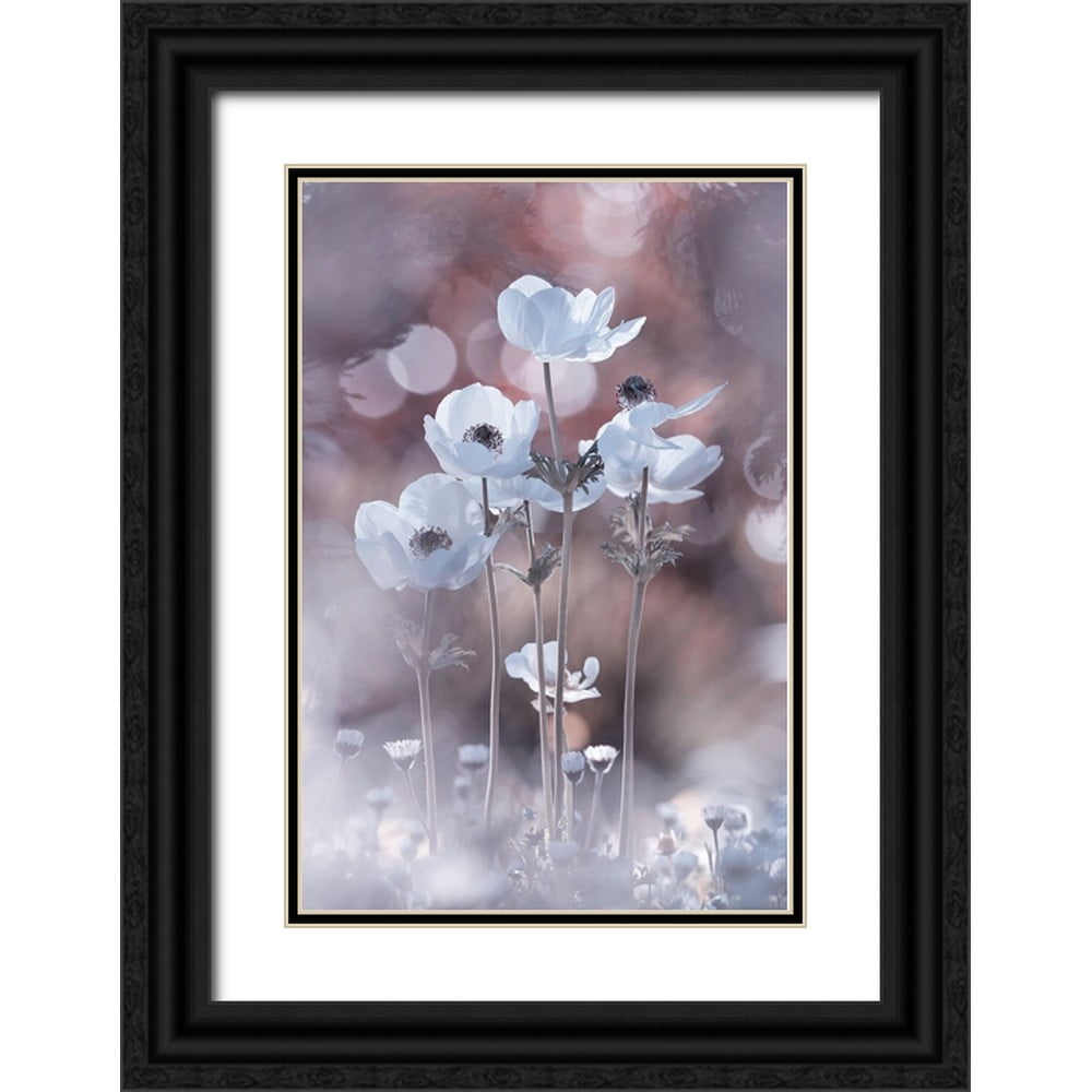 BRAVIN, Fabien 13x18 Black Ornate Wood Framed with Double Matting ...