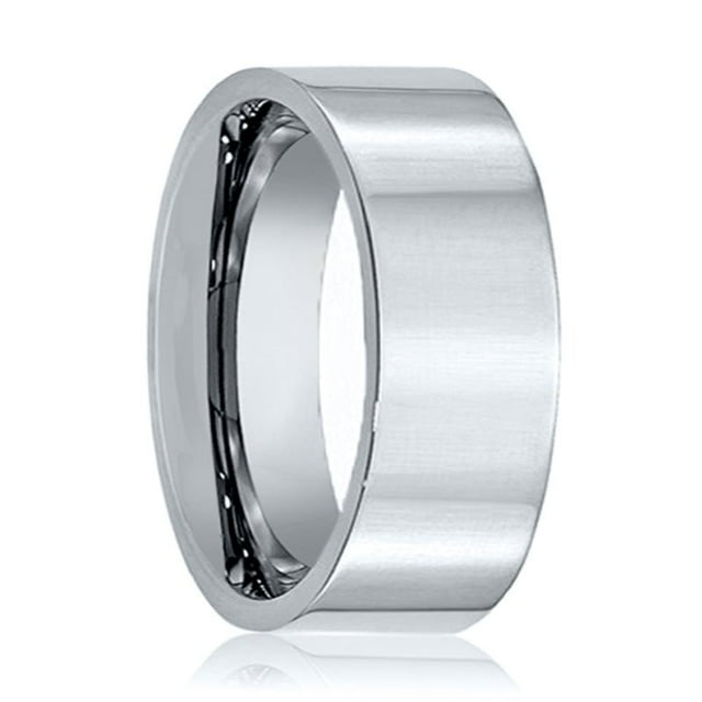 BRAWLER | Tungsten Ring Flat Pipe Cut - Walmart.com