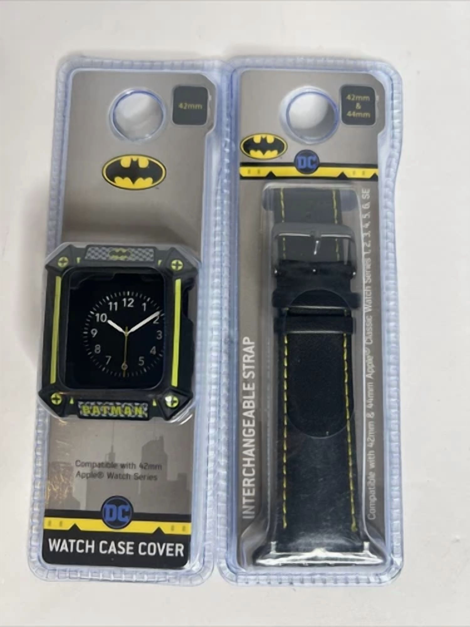 BRAWN- New Dc Comics Batman Watch Case Cover & Interchangeable Strap ...