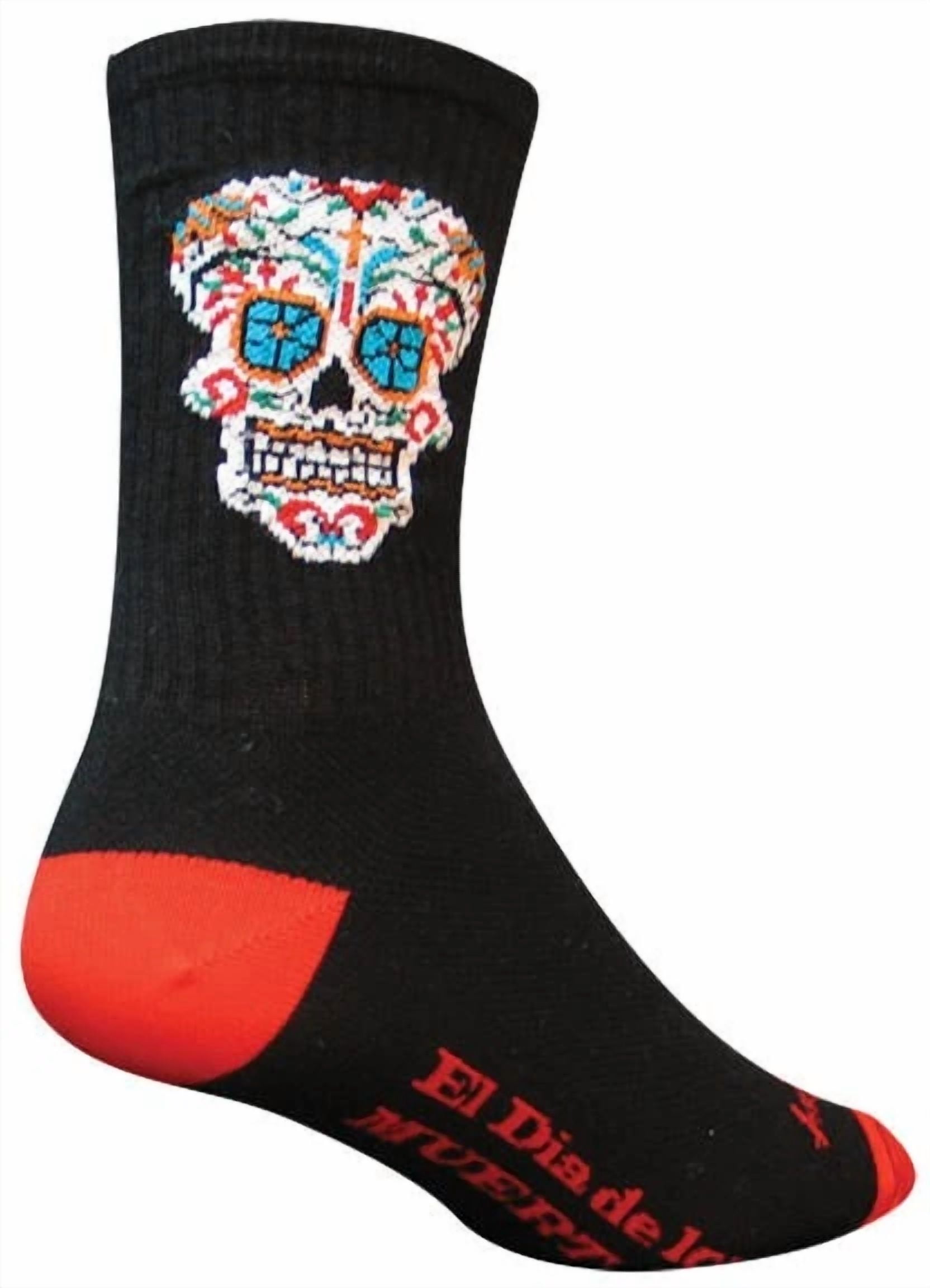BRAWN- Sockguy El Dia Crew Socks, Black - 5-9 - Walmart.com