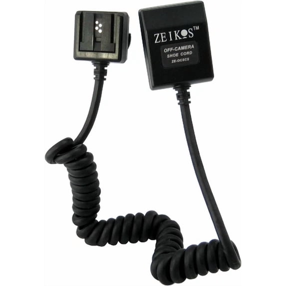 BRAWN- Zeikos Ze-Ocscs Off Camera Flash Cord For Sony Cameras (Black ...