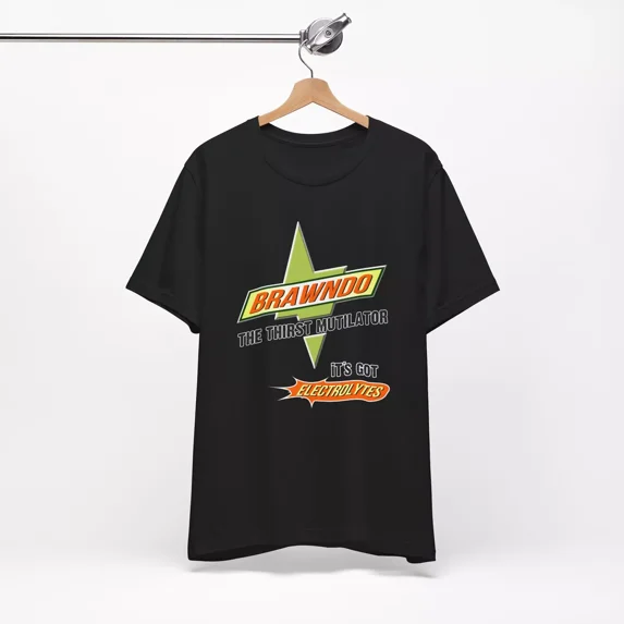 BRAWNDO The Thirst Mutilator t-shirt Brawndo's Got Electrolytes ...