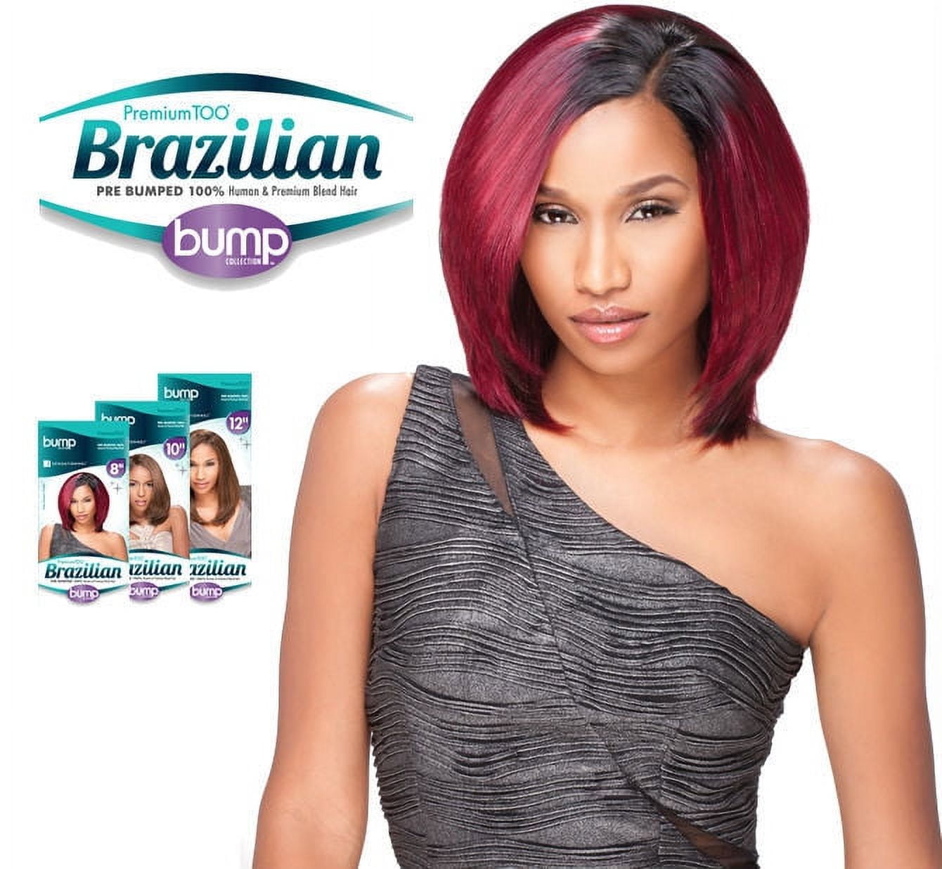 BRAZILIAN BUMP YAKI 8"/10" - SENSATIONNEL PREMIUM TOO HUMAN HAIR ...