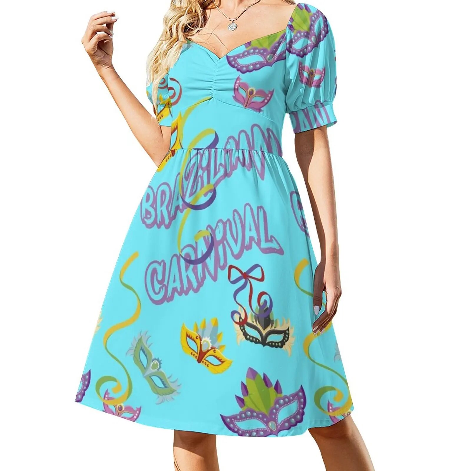 BRAZILIAN CARNIVAL Dress summer dresses ladies dresses for women 2024 ...