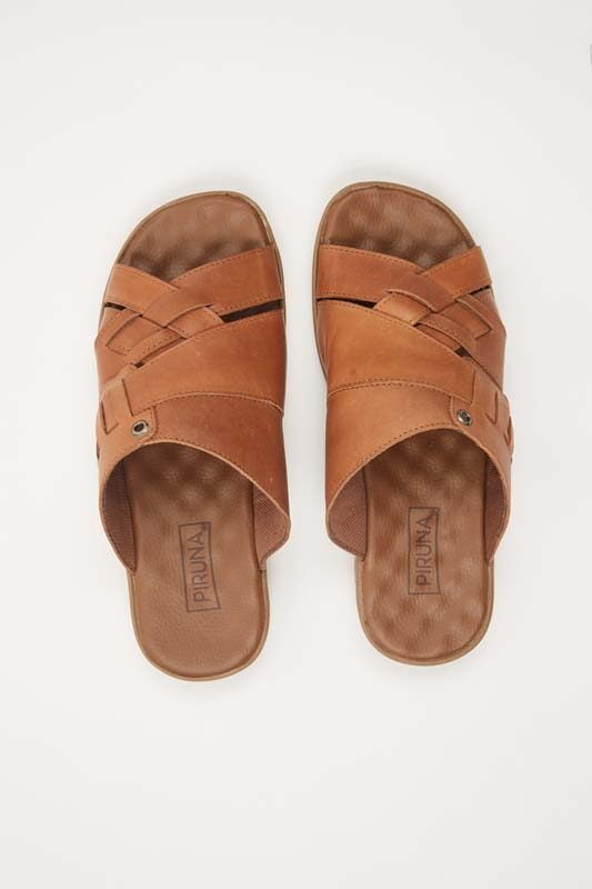 BRAZILIAN WOMENS LEATHER SANDALS BROWN - Walmart.com