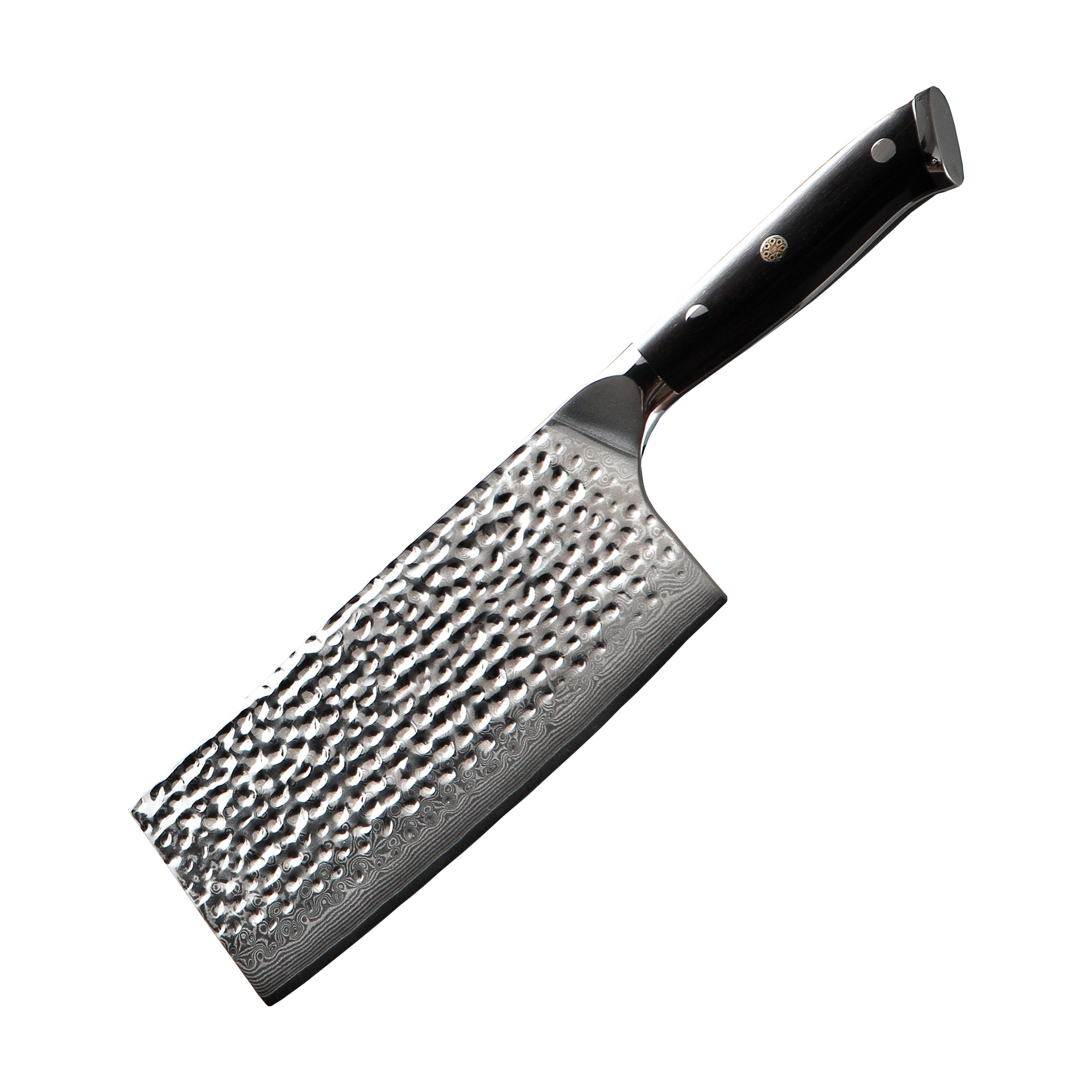 BRBLD Premium Diamond Pattern Damascus Chef Cleaver Knife - Walmart.com