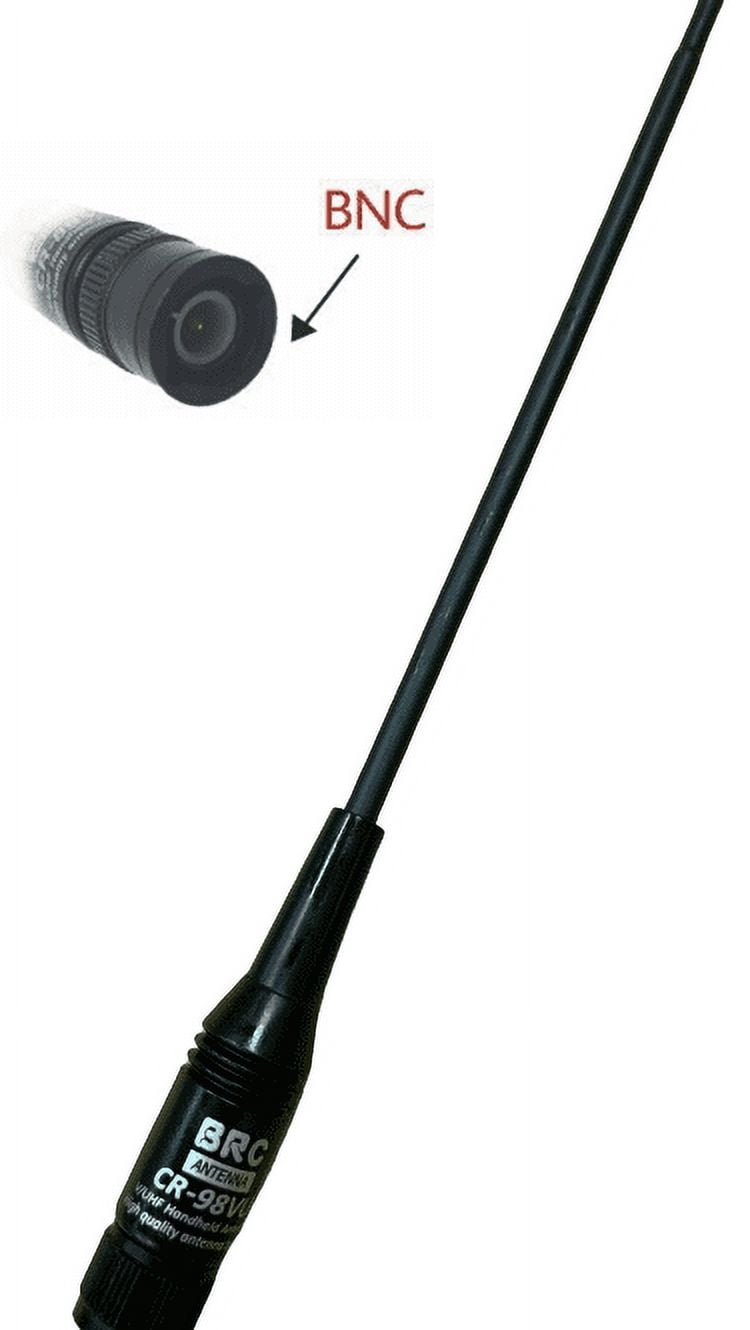 BRC CR-78 V/UHF Dual Band High Gain HT Antenna - BNC - Walmart.com