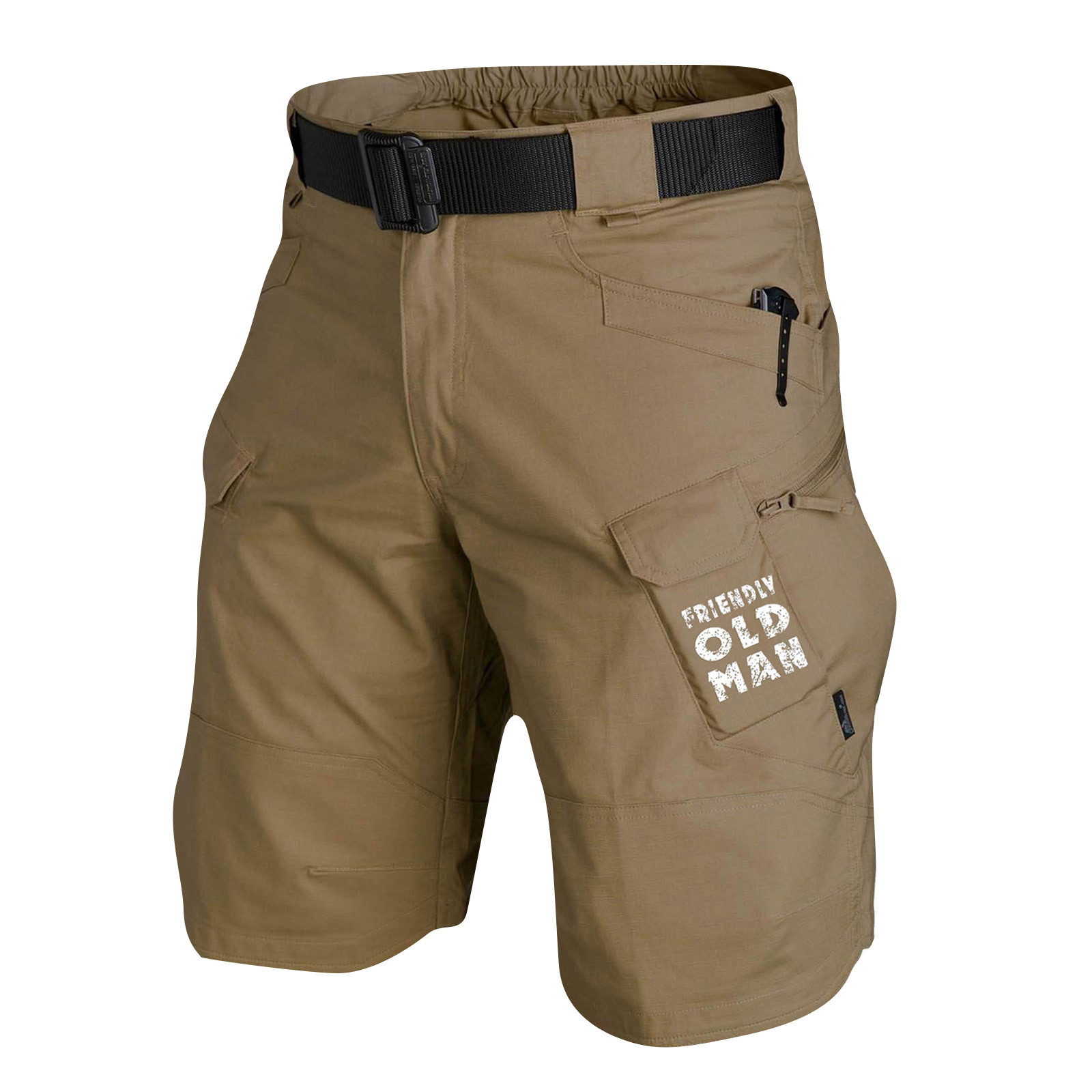 BRDFRL 2025 Summer Cargo Shorts for Men Relaxed Fit Cotton Multi-Pocket ...