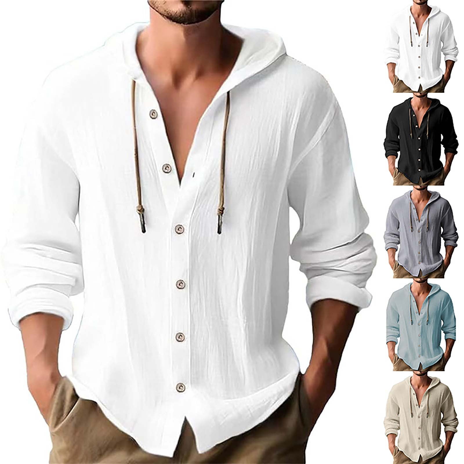BRDFRL Mens Tropical Shirts for Men Cruise Attire for Men Tulum Outfits ...