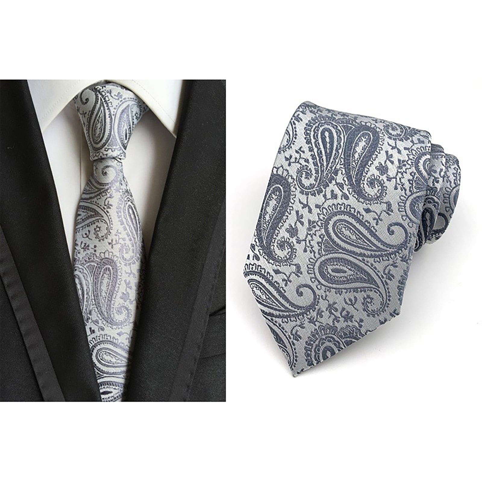 BRDFRL Tie for Men Necktie Woven Jacquard Neck Ties - Walmart.com