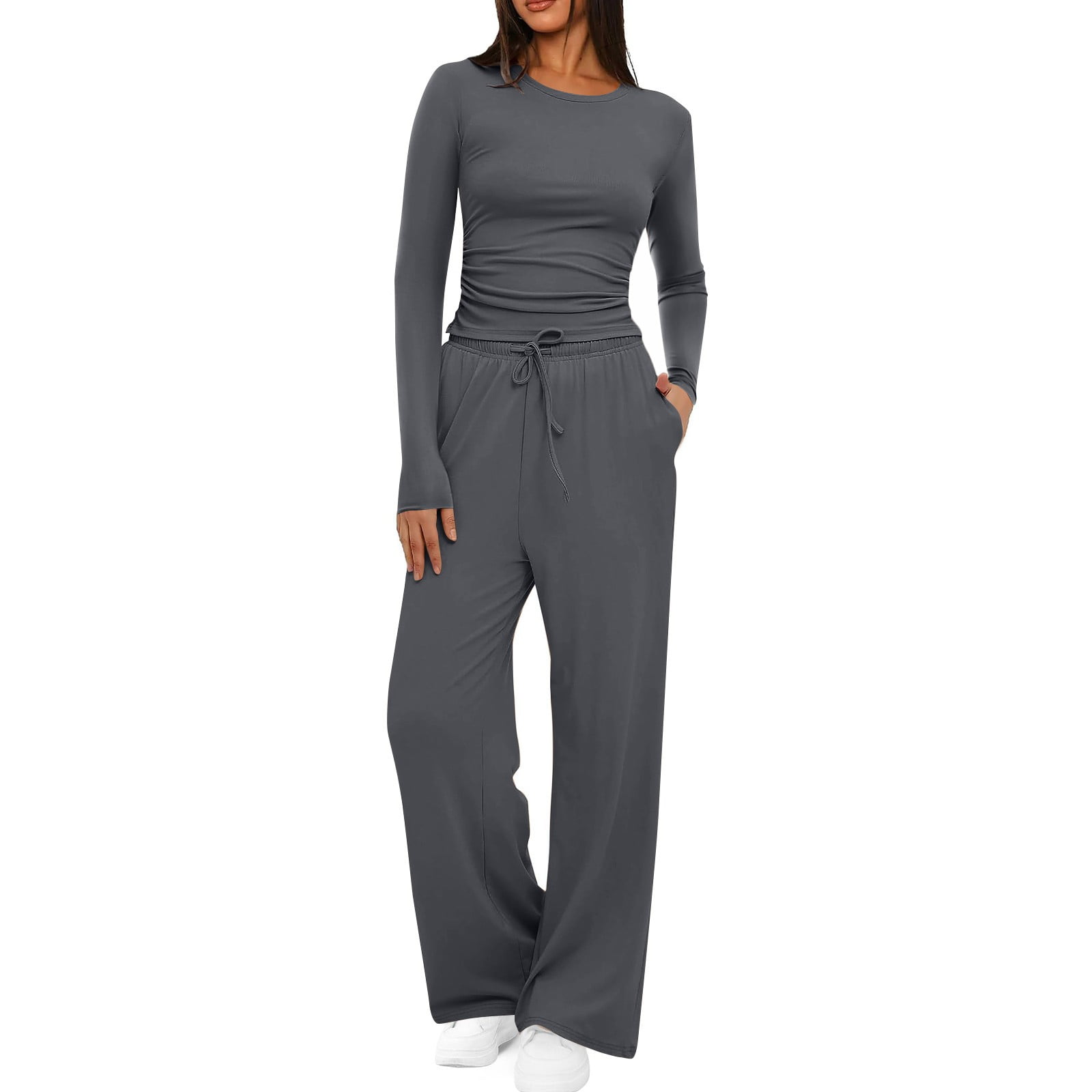 BRDFRL Two Piece Lounge Set for Women Athletic Tracksuits Loungewear ...
