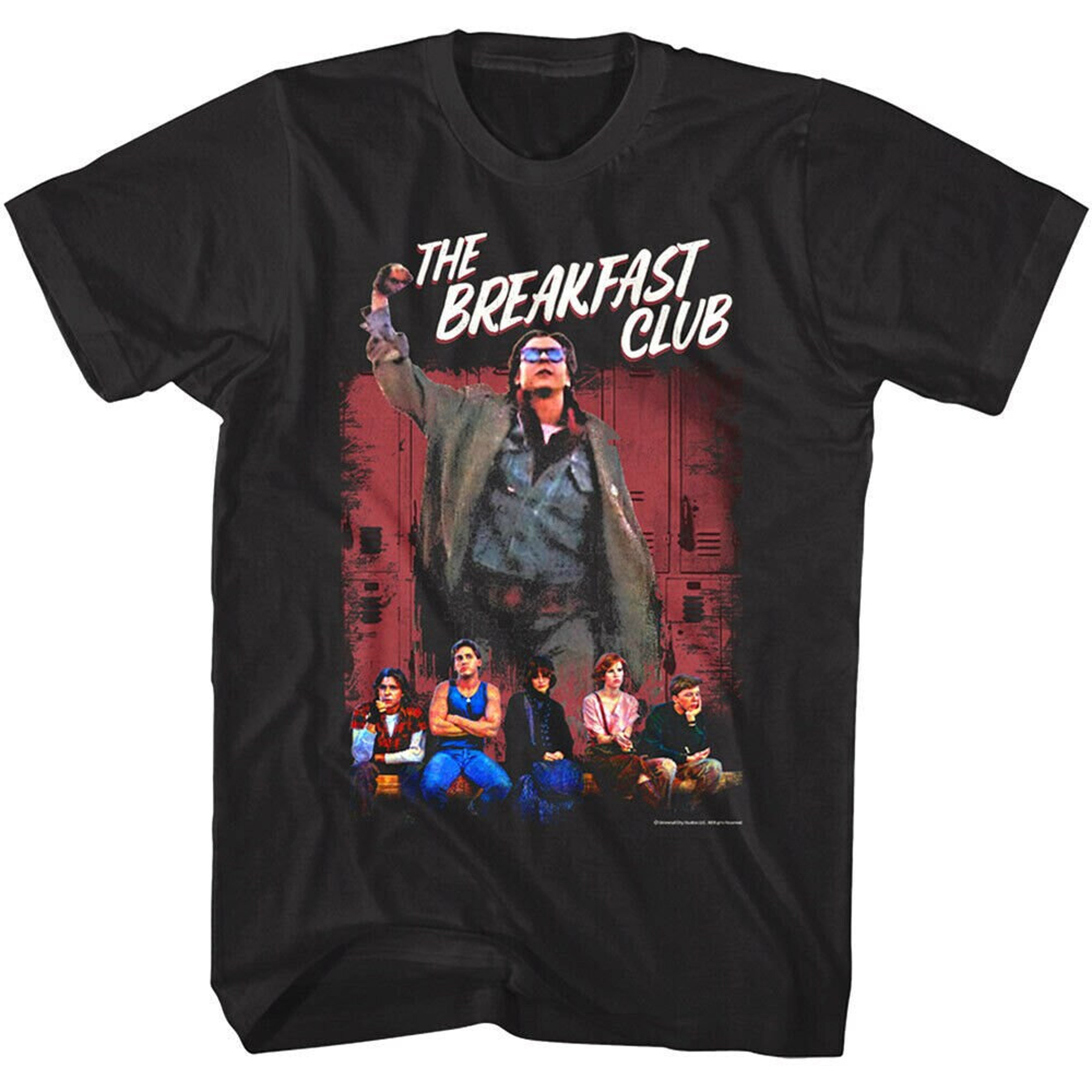 BREAKFAST CLUB Shirt Bender at Lockers Poster Graphic Tees - Walmart.com