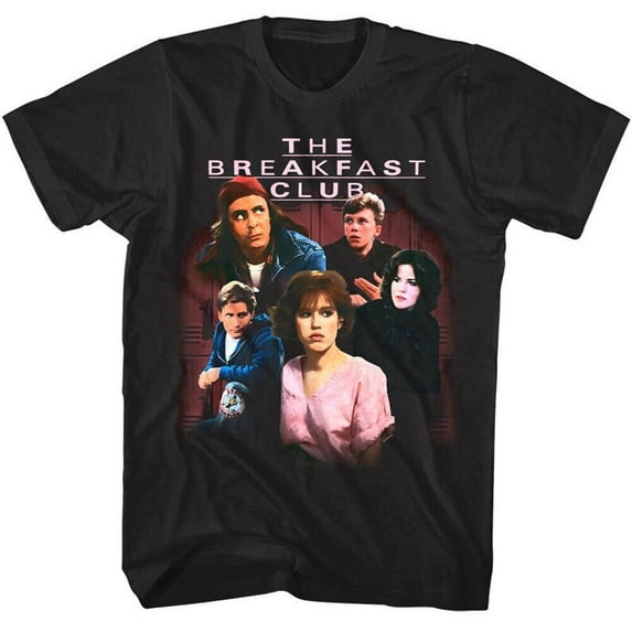 BREAKFAST CLUB T-Shirt All Smiles Movie Cast Group Photo Shirt ...