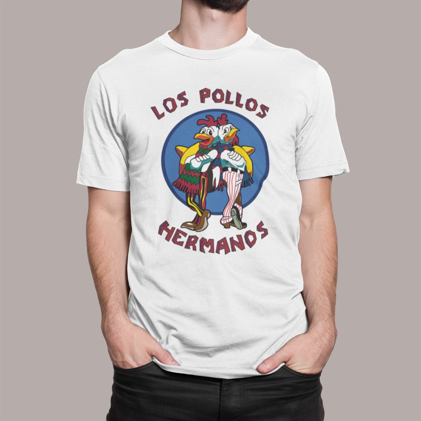 BREAKING BAD LOS POLLOS HERMANOS T-SHIRT HEISENBERG JESSE PINKMAN ...