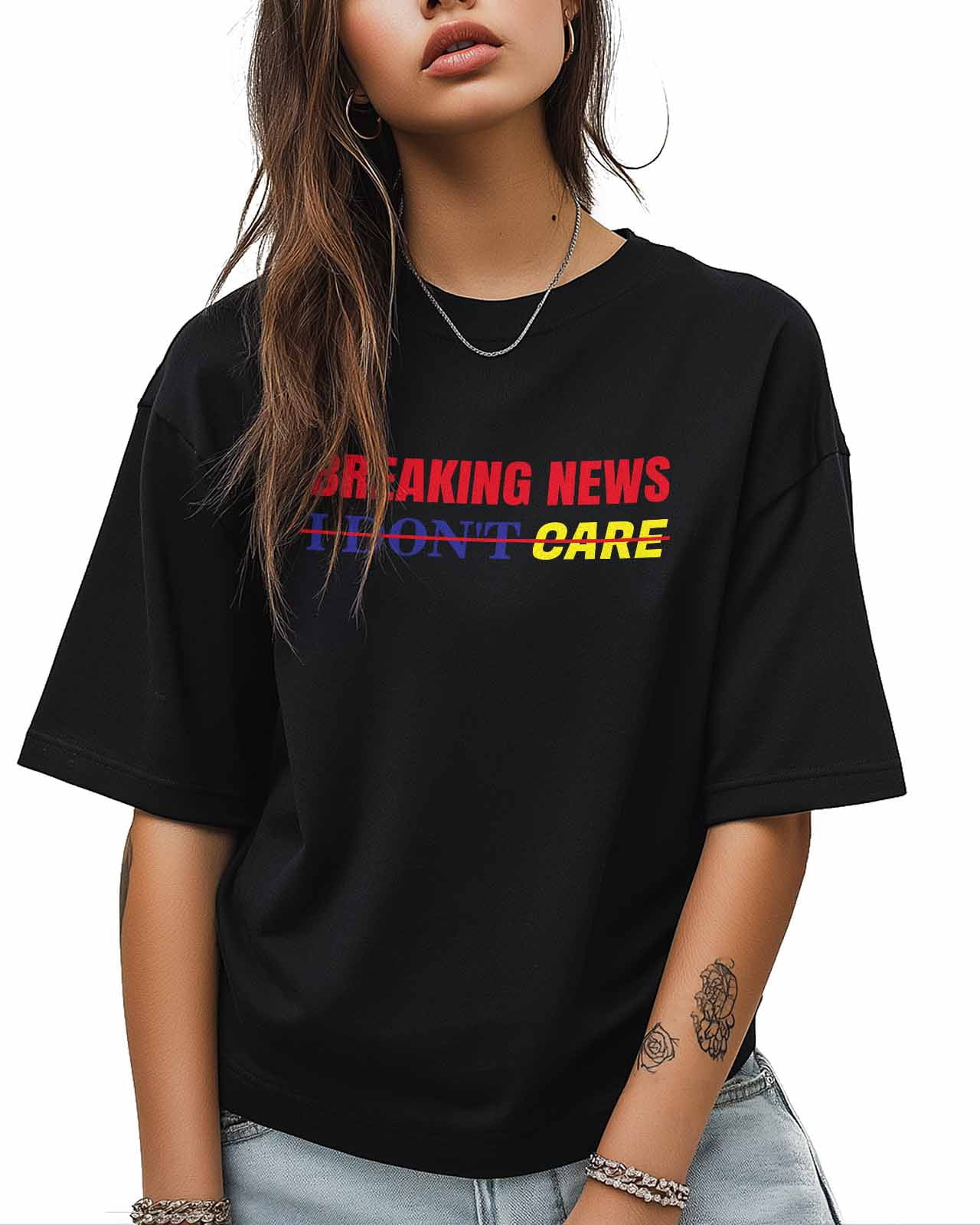 BREAKING NEWS: T Shirts for Women Short Sleeve Cotton Crewneck T-Shirt ...