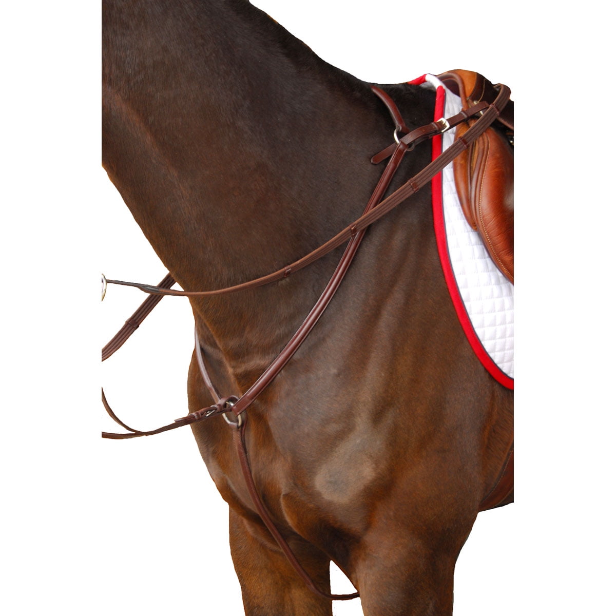 BREASTPLATE PLAIN RAISED/RUN.ATTACHMENT FULL BROWN - Walmart.com