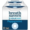 BREATH SAVERS Peppermint Flavored BCF26 Sugar Free Breath Mints Tins, 1 ...
