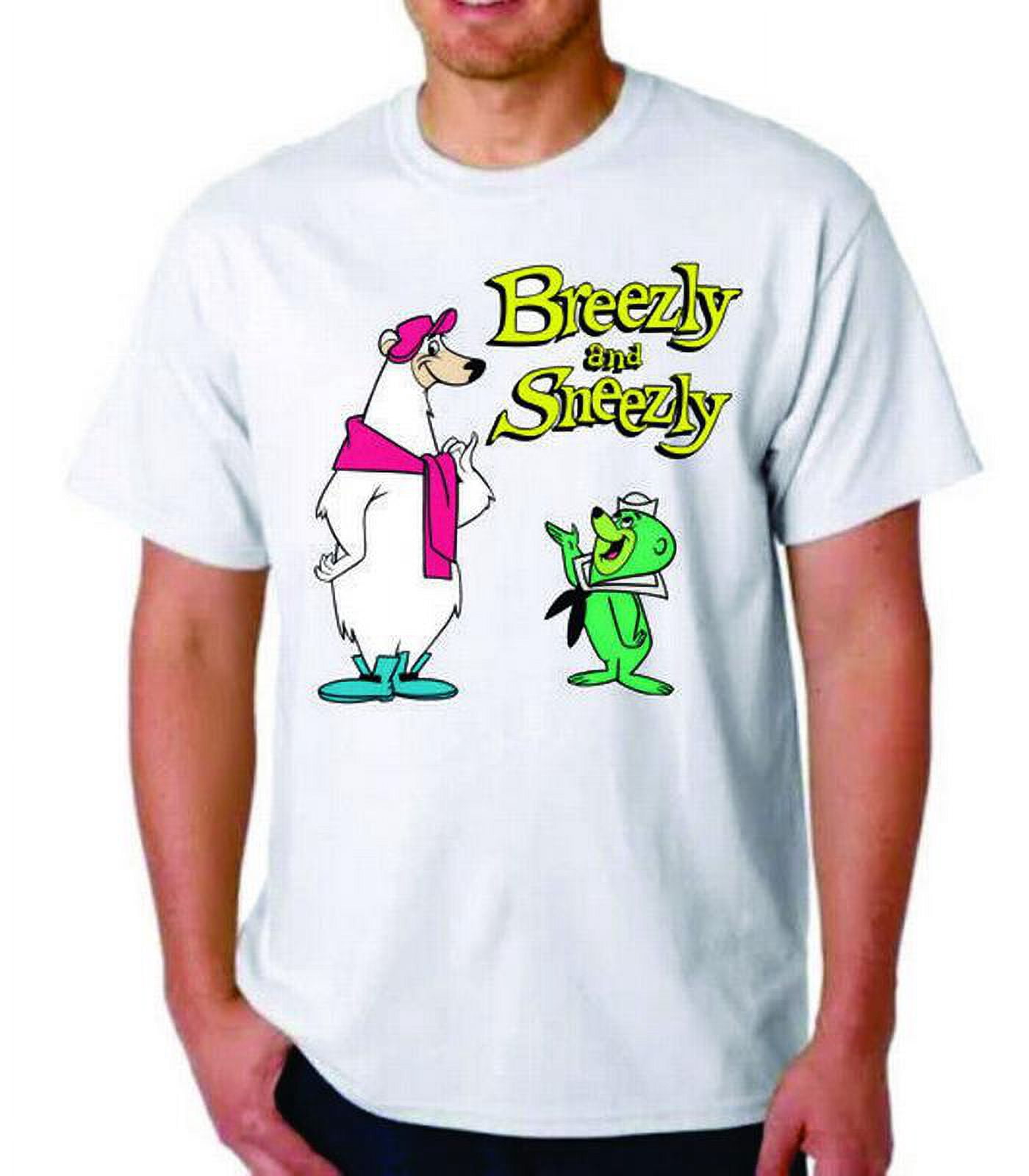 BREEZLY BRUIN AND SNEEZLY T-SHIRT HANNA BARBERA CARTOON CEREAL FANS ...