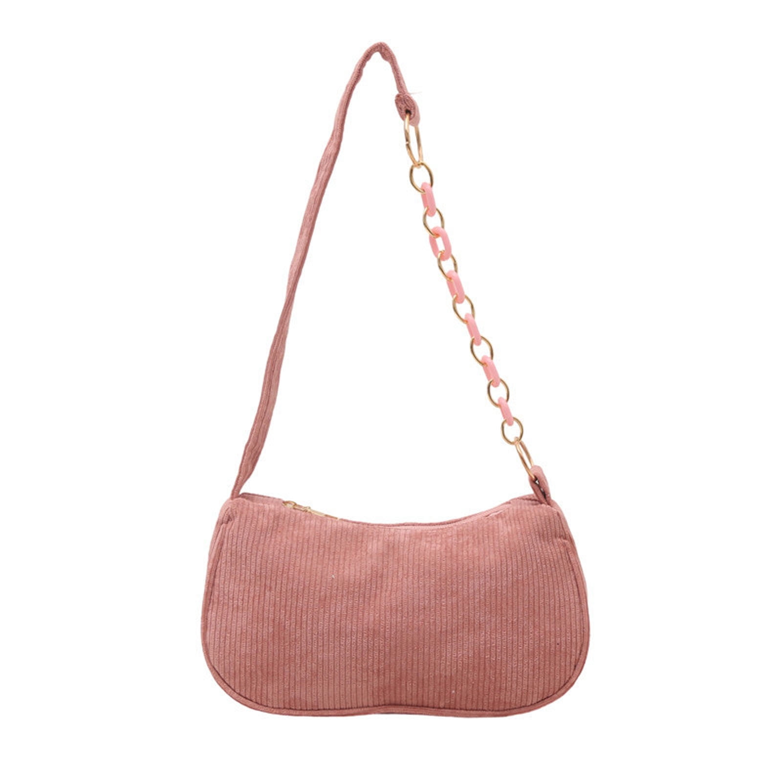 BRELIL Corduroy Casual Shoulder Bag, Fashion Slouchy Handbag For Women ...