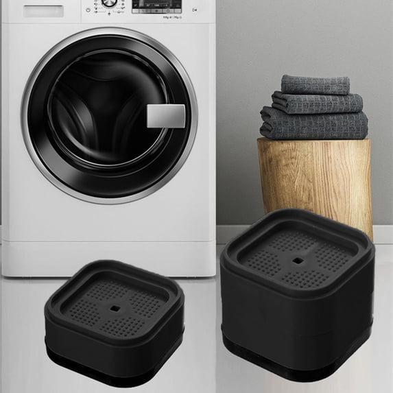 BRELIL Washing Machine Feet Pads 4 Pack, Adjustable Height Furniture ...