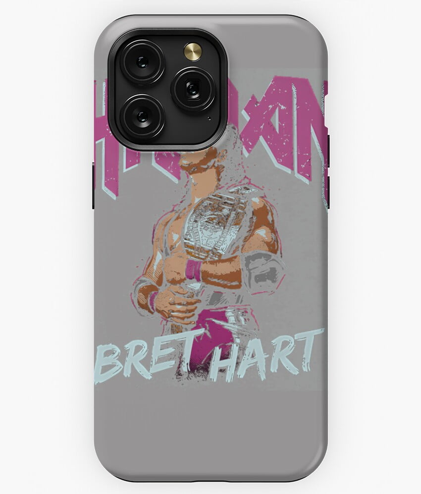 BRET HART HITMAN POP ART DESIGN M125 Phone Case for iPhone 17 16 15 14 ...