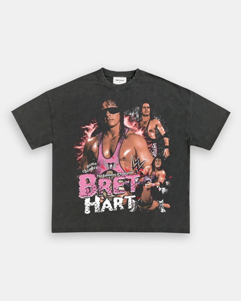 BRET HART V3 Shirt, boxing bootleg shirt , UFC shirt, wrestling t-shirt ...