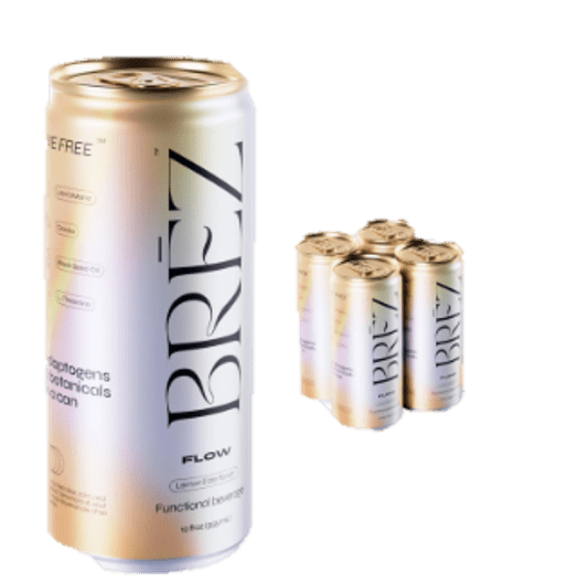 BREZ Flow Lion’s Mane Mushroom Drink | Non-Infused | Adaptogens ...