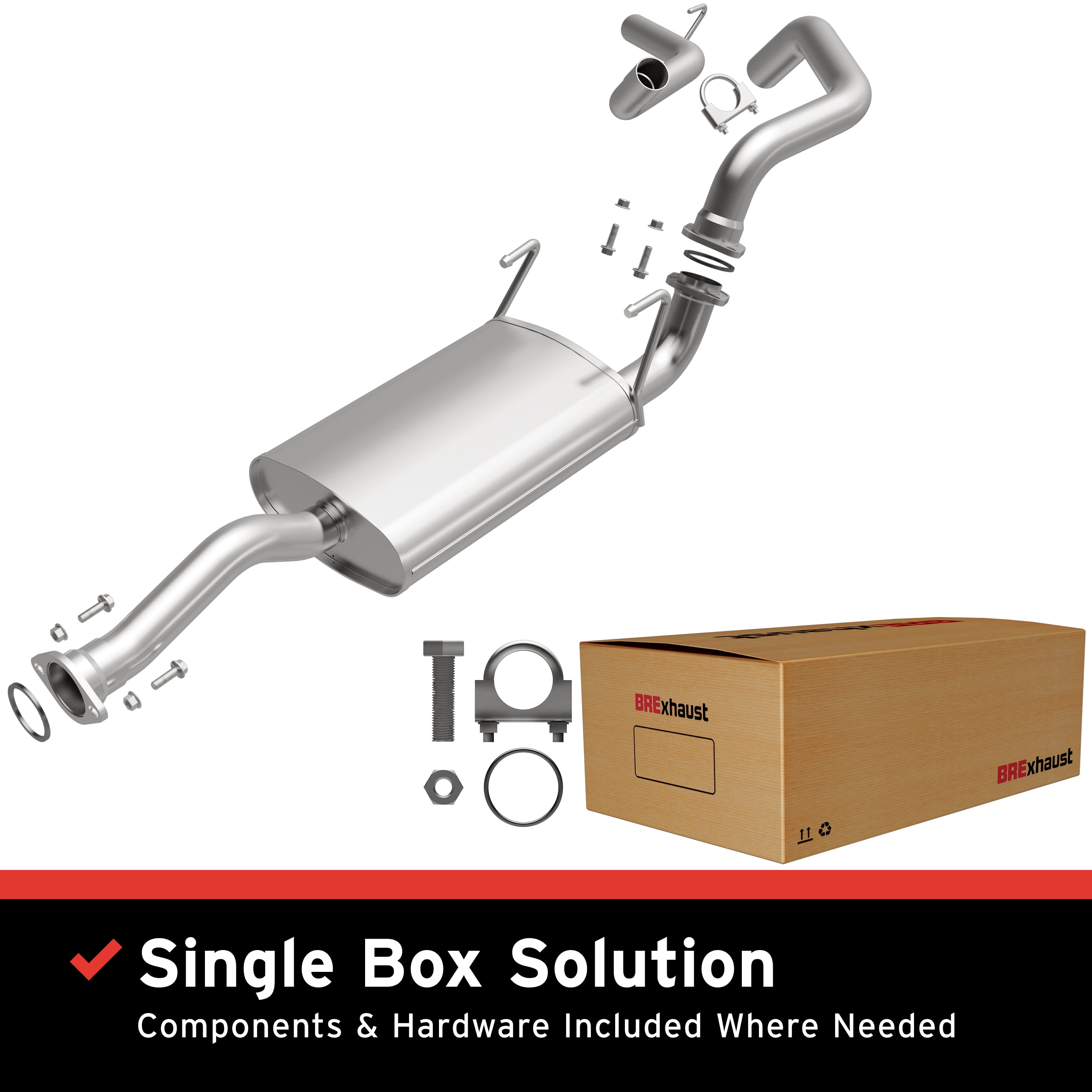 BRExhaust Direct-Fit Replacement Exhaust System 106-0022: OEM Parts ...