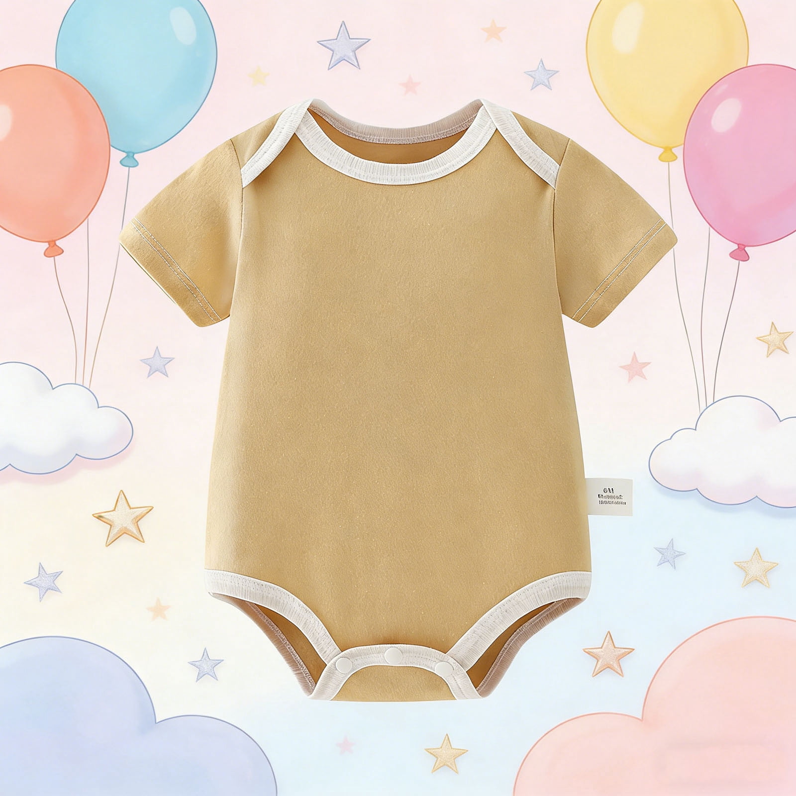 BRGZLK Baby Boys Girls Bodysuits 2026 Cute Color Block Short Sleeve ...