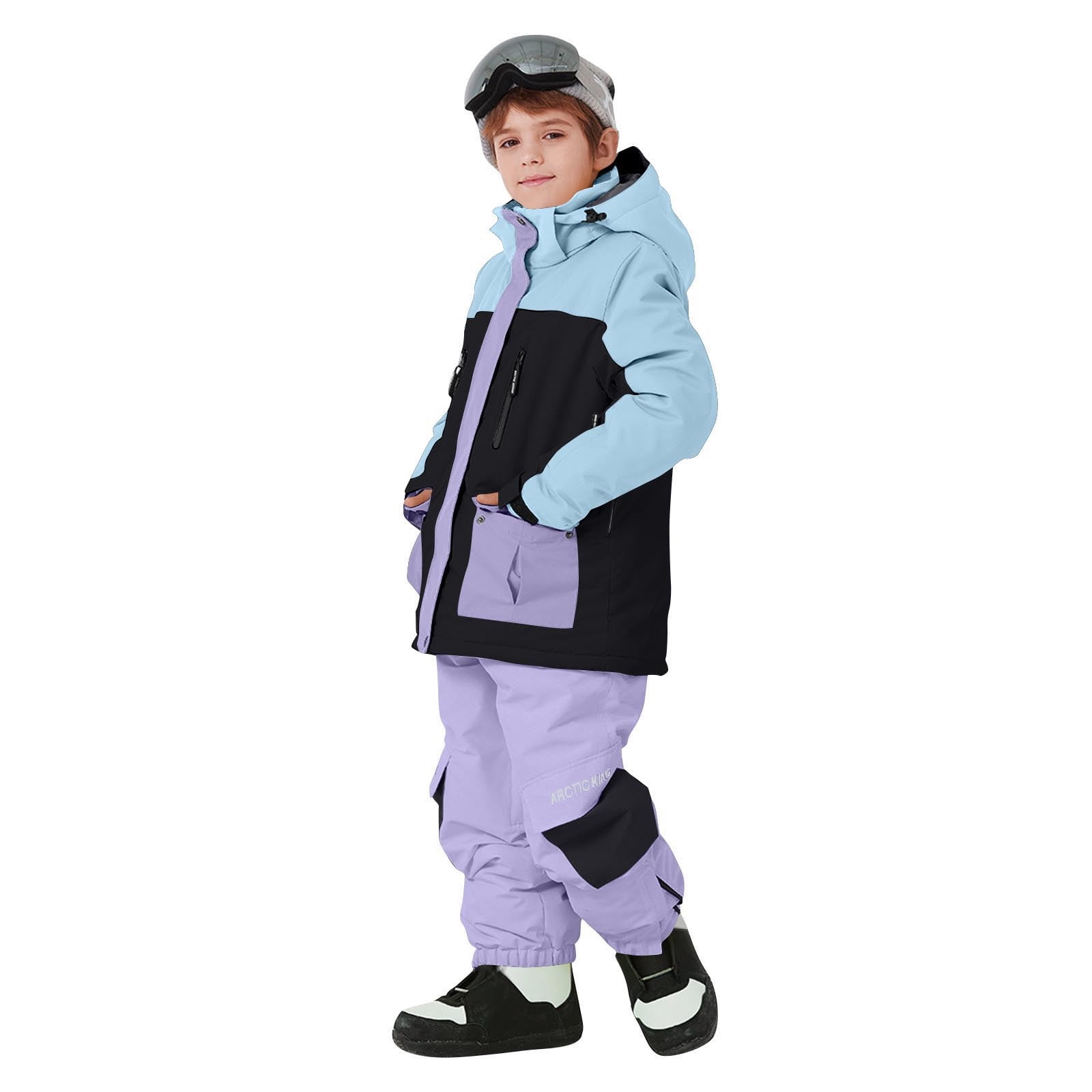 BRGZLK Boys Snowsuits Waterproof Boys Girls 2 Pcs Set 2025 Winter Coat ...