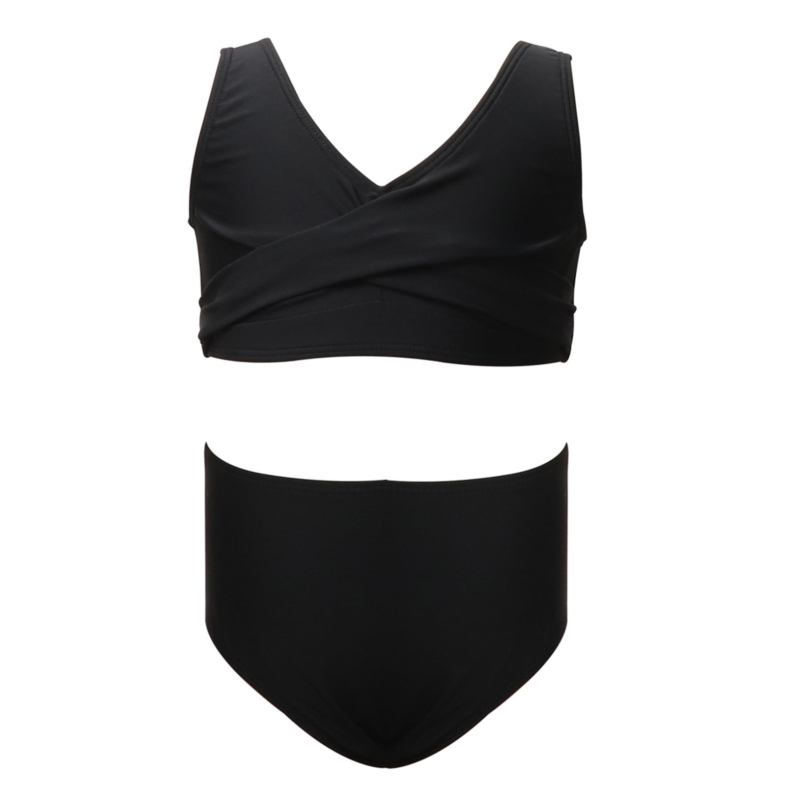 BRGZLK Girls' Swimsuit Bikini Mid Size Children's Outfits Adjustable ...