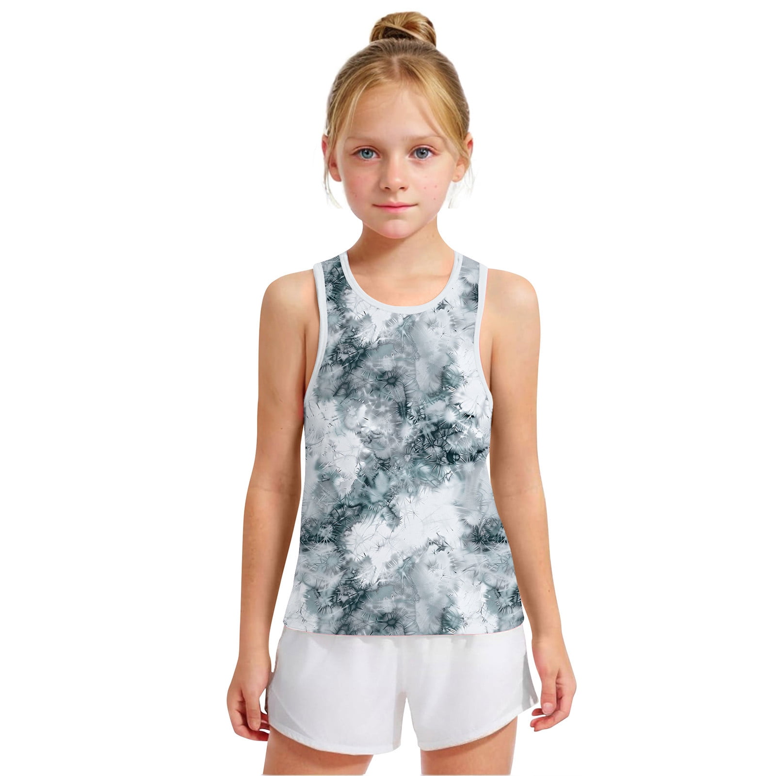BRGZLK Kids Summer Tank Top, Boys Girls Fashion Cute Gradient Print ...