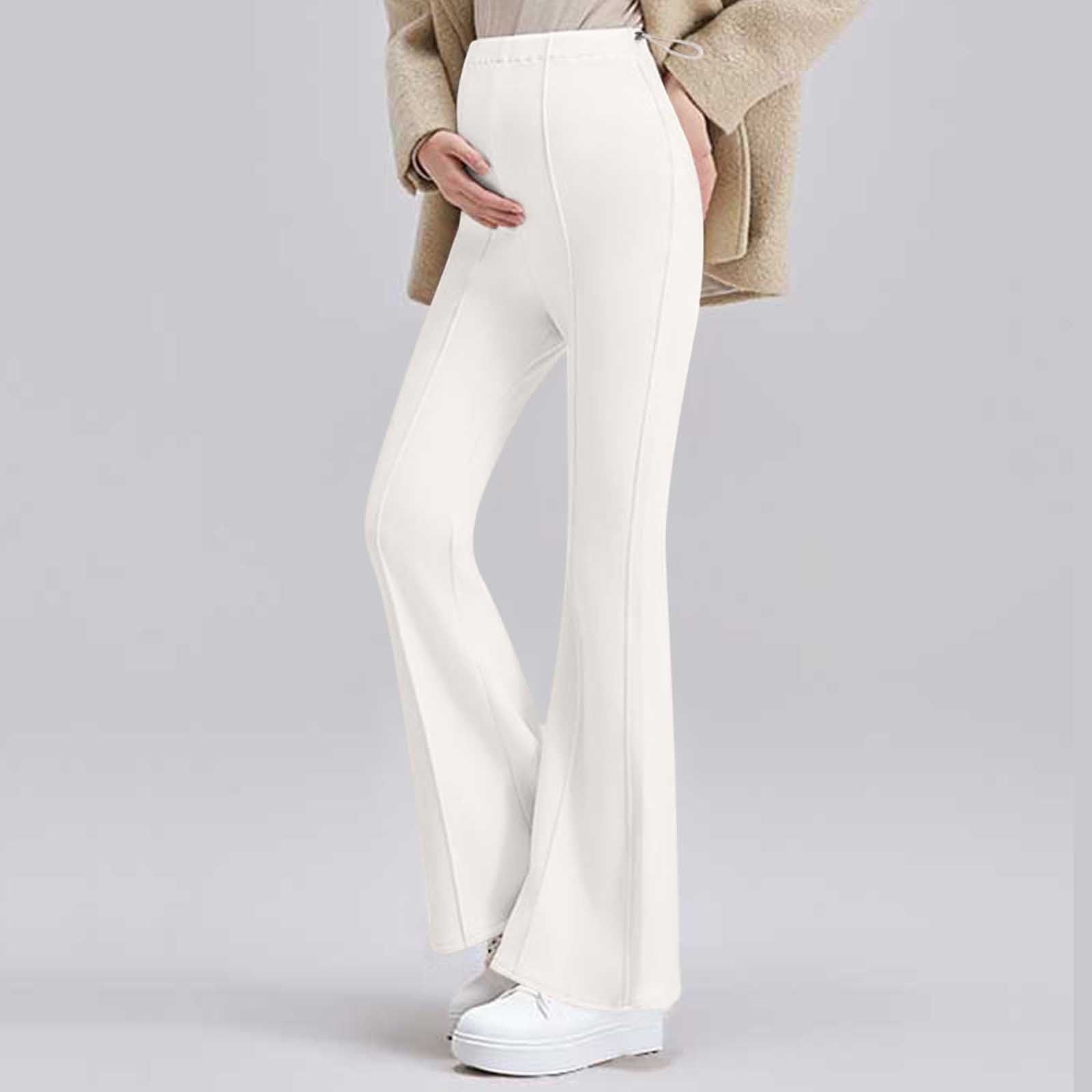 BRGZLK Maternity Flare Yoga Pants Spring Summer 2026 Elastic Waist ...