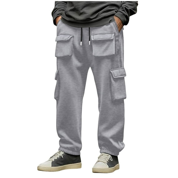 BRGZLK Men's Jogging Pants, Work Pants, Loose Fit, Athletic Ankle Cuffs ...
