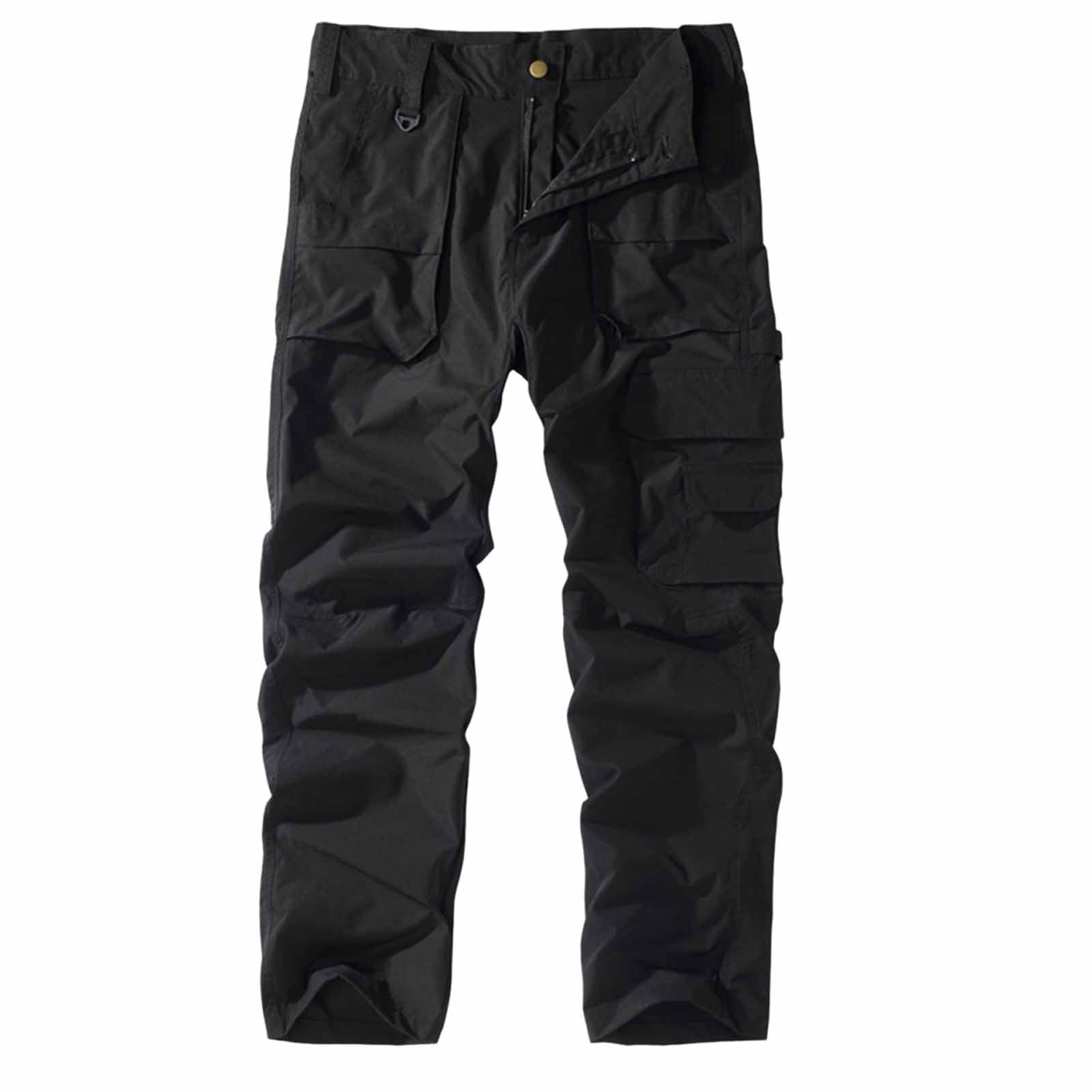 BRGZLK Men's Sweatpants Outdoor Spring Light Drawstring Stretch Khaki ...