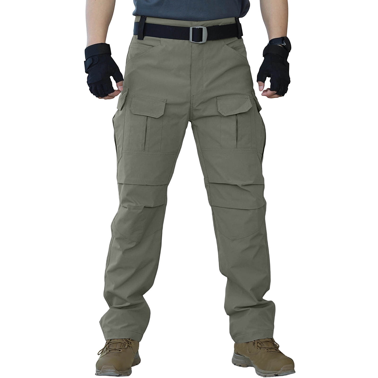 BRGZLK Men's Tactical Pants, Waterproof and Tear Resistant Work Pants ...
